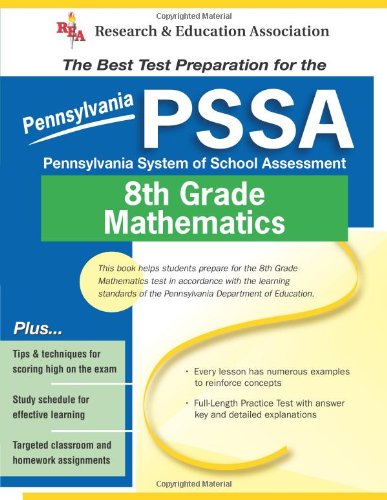 Amazon.com: Pennsylvania PSSA Grade 8 Math: 9780738600291: Hearne Ph.D ...