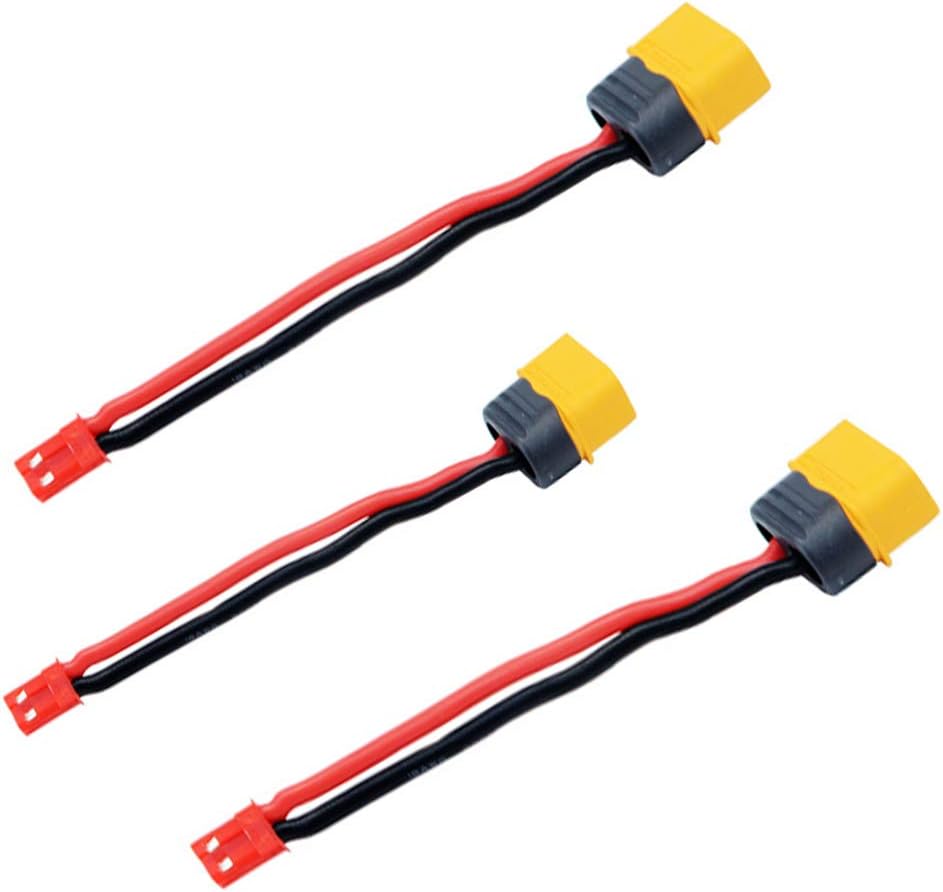 3 Pcs Amass XT60 XT60H Male Plug Connector to JST Male Plug Connector ...