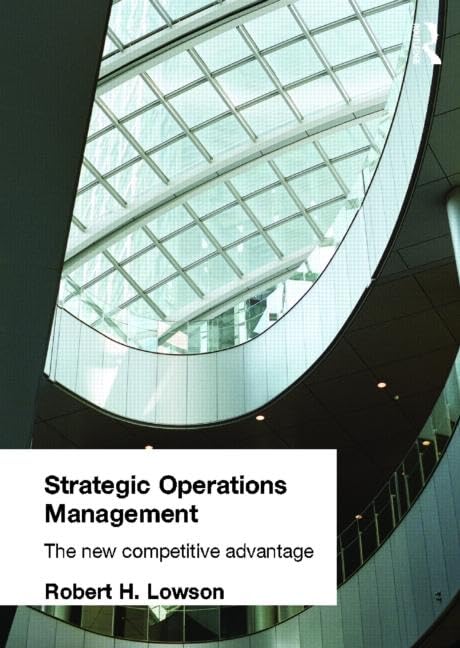 Amazon.com: Strategic Operations Management: 9780415256551: Lowson ...