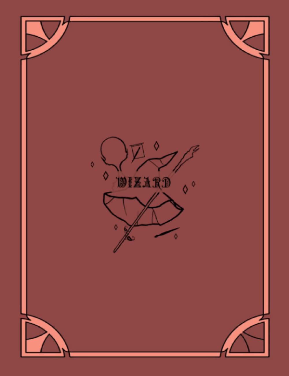 Rpg Wizard Notebook Journal Red Wizards Table Top Game Book ...