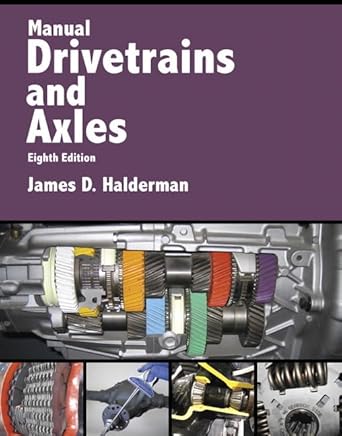 Manual Drivetrains and Axles : Halderman, James D.: Amazon.fr: Livres