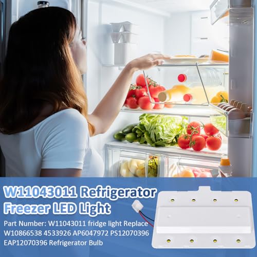 Snapklik.com : W11043011 Refrigerator Freezer LED Light Module ...