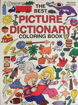 The Best Picture Dictionary Coloring Book: Arthur Friedman, Arthur ...