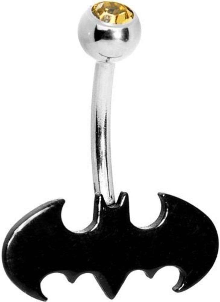 Amazon.com: DC Comics Unisex Batman 316L Surgical Steel Navel Rings ...