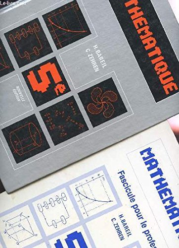 MATH 5EME ED.87: Bareil: 9782010132131: Amazon.com: Books