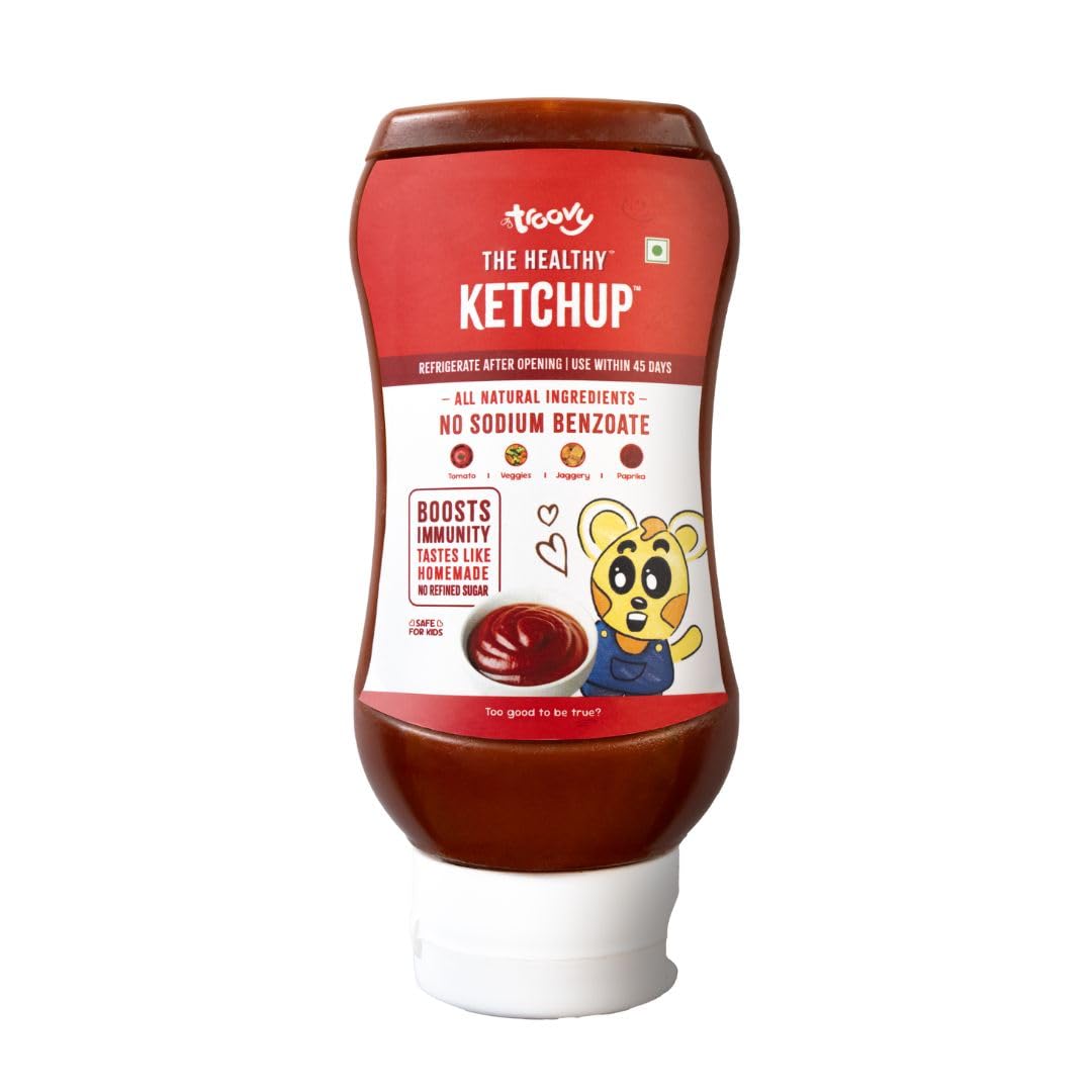 Troovy Healthy Tomato Sauce|No Processed Sugar (uses Jaggery)|100% ...