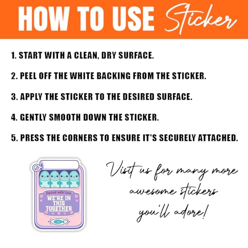 MAIANEY Sardines Sticker Pack of 10, 3 Inch Funny Fish Can Aesthetic ...