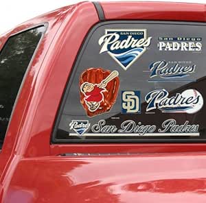 Amazon.com : WinCraft MLB San Diego Padres 88487012 Multi Use Decal, 11 ...