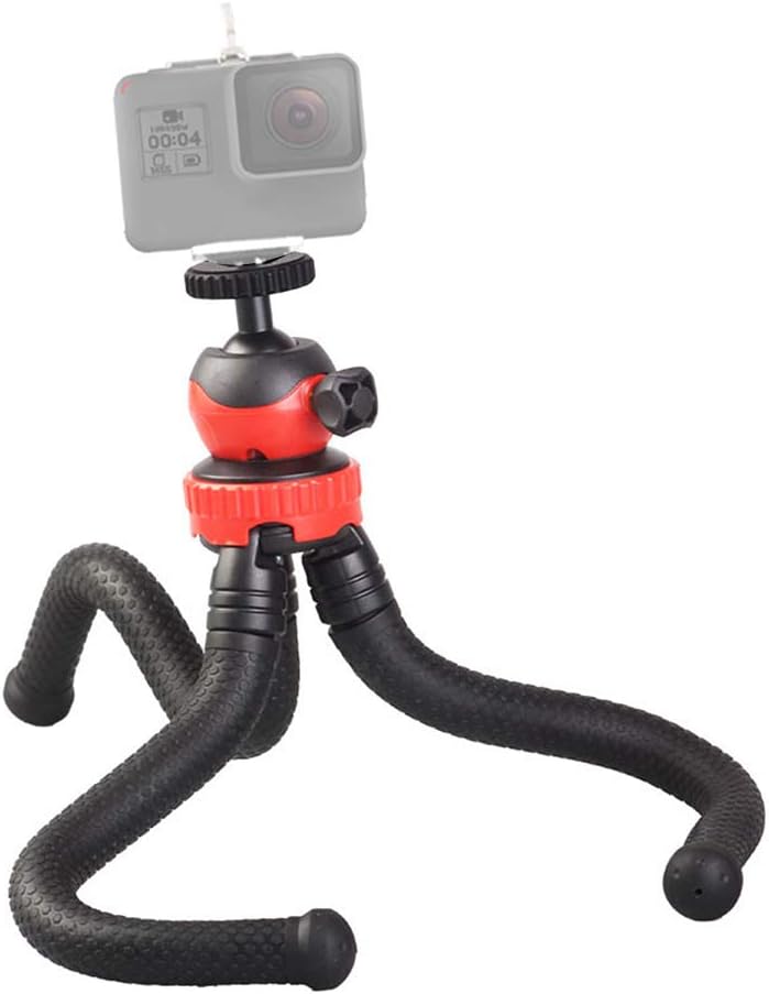 Mini Flexible Tripod Octopus Spider Stand Holder with 360° Ball Head ...
