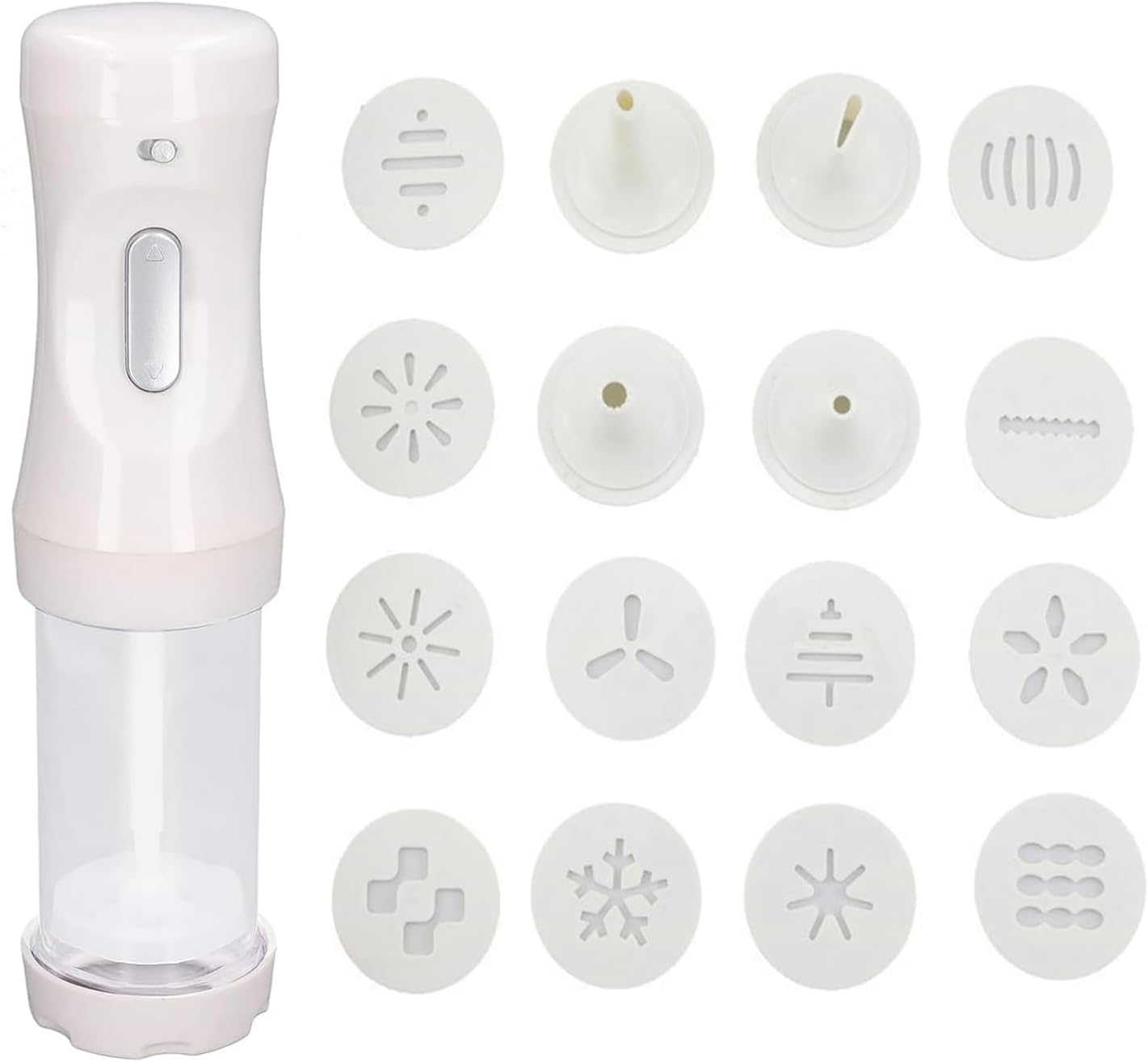 Amazon.com: Electric Cookie Press squeezer,White Barrel Electric ...