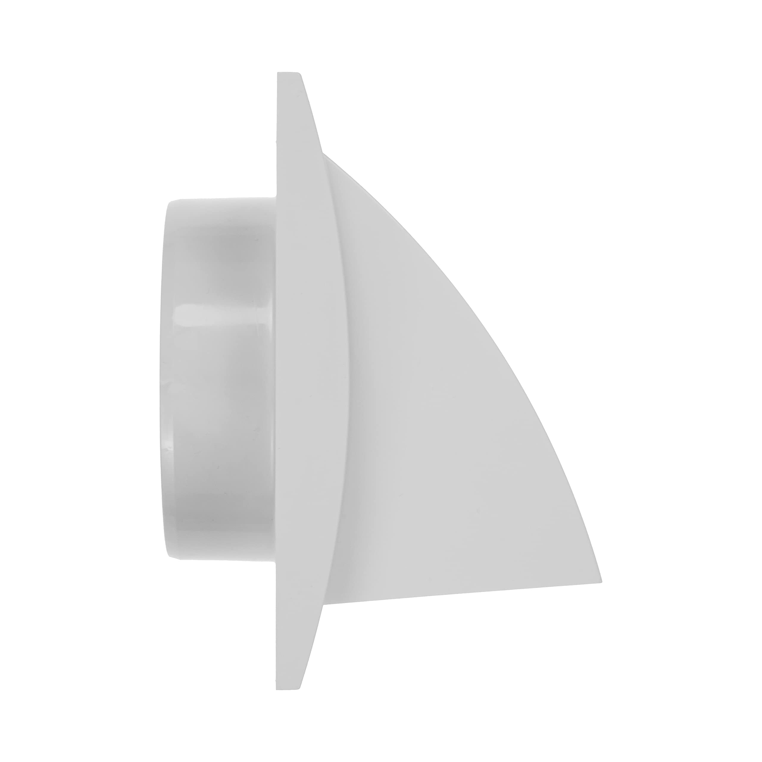 Amazon.com: 4" Inch White Plastic Vent Cover Grille - Non-Return Air ...