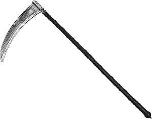 Amazon.com: BESTOYARD Halloween Grim Reaper Scythe for Party, 32-Inch ...