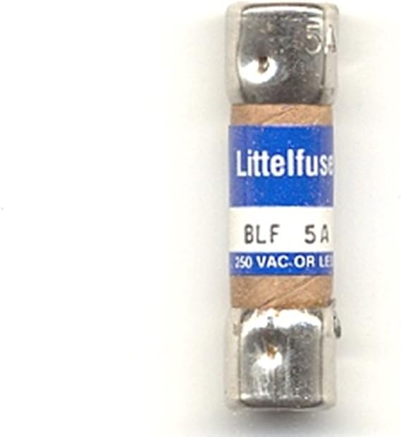 Littelfuse BLF-5 BLF005, 5 Amp 250V Cartridge Fuse - Amazon.com