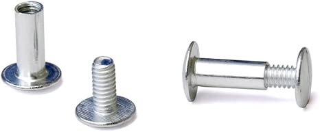 Amazon.com: TruBind Aluminum Chicago Screw and Post Sets | 1/2 inch ...