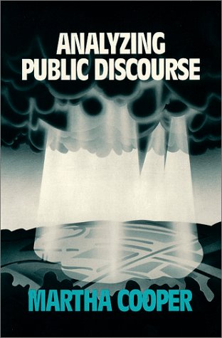 Analyzing Public Discourse: Cooper, Martha: 9780881334074: Amazon.com ...