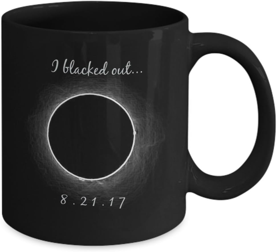 Amazon.com: Eclipse Mug - Blacked Out - 2017 - Eclipse Gifts - Total ...