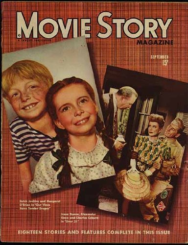 Movie World Magazine September 1945 (Margaret O'Brien cover) (Vol. 19 ...