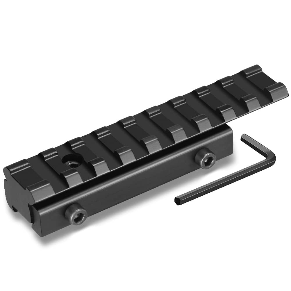 Keenzolong Extended Flat Top Scope Mount Base Riser 20mm Picatinny ...