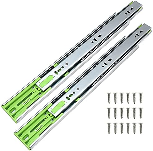 Volo Stainless Steel Heavy Duty Telescopic Slide/Drawer Channel (Silver ...