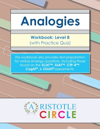 Verbal Analogies - Level B Workbook for SCAT (TM), SSAT (TM), CTP-4 (TM ...