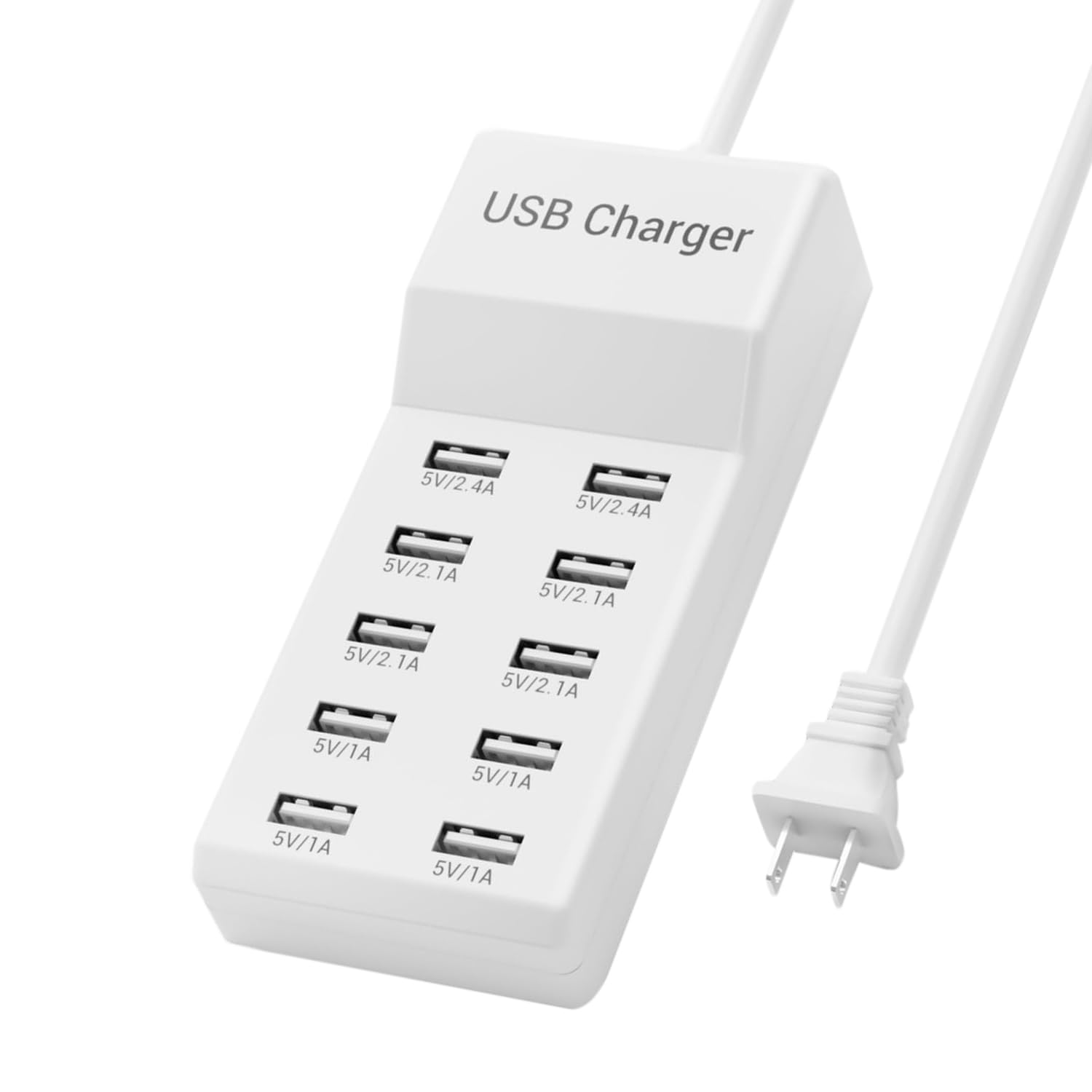 Amazon.com: UMERYU USB Charging Station 50w10A 10-Port USB Charger ...