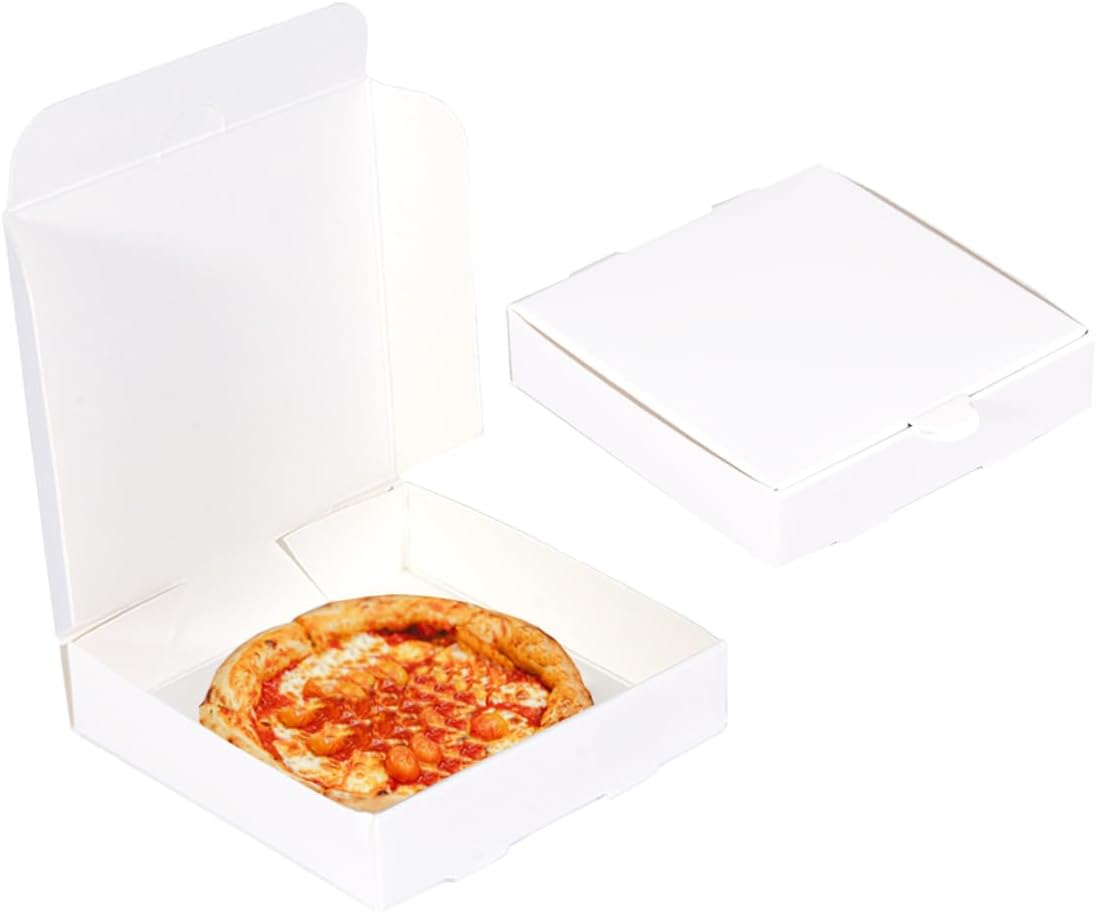 Amazon.com: JJO Mini Pizza Boxes 5x5x1 Inches 50 Pack Disposable Small ...