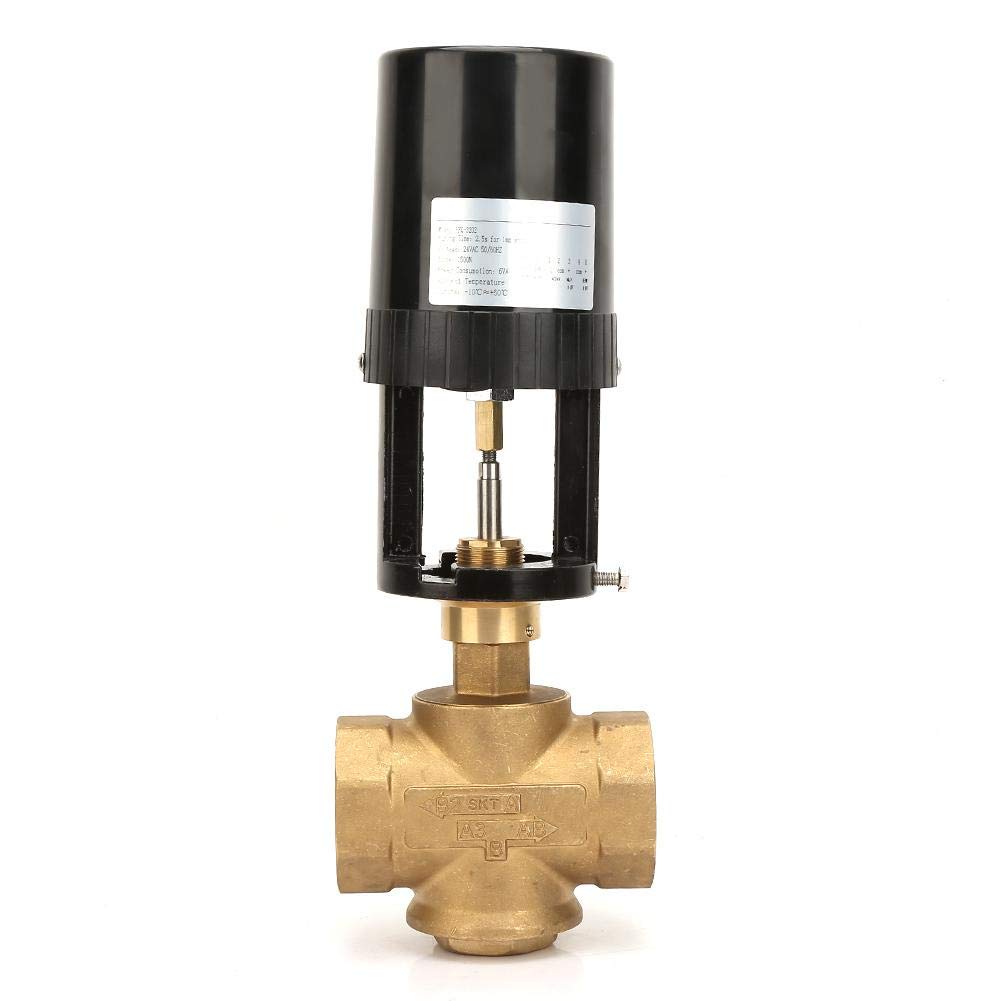 Buy Electric Valve -DN50 AC24V 2 Way Split Type Analog Electric ...
