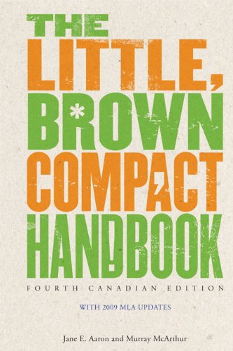 The Little Brown Compact Handbook, Fourth Canadian Edition with ...