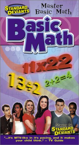 Standard Deviants: Basic Math [USA] [VHS]: Amazon.es: Películas y TV