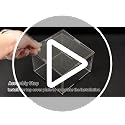 sourcing map Acrylic Display Case Plastic Box Clear Assemble Dustproof ...