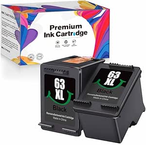 Amazon.com: Inktrack 63XL Ink Cartridges (2 Black) : Office Products