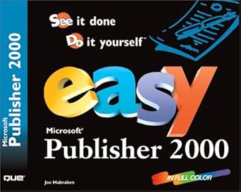 Easy Microsoft Publisher 2000: Joe Habraken: 9780789719683: Amazon.com ...