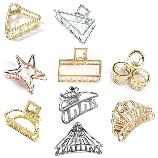 Ontruzant lutcher for Women Hair ; Hair Clips/Clutches ; PACK of 8 ...