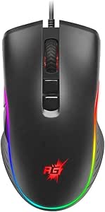 Redgear A-20 Wired Gaming Mouse with RGB and Upto 4800 DPI for Windows ...