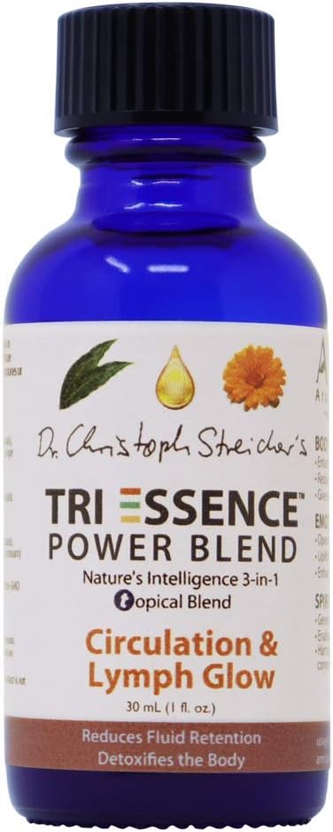 Amazon.com: Circulation & Lymph Glow Tri-Essence Power Blend - Blended ...