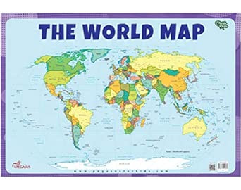 World Map : Amazon.com.tr: Kitap