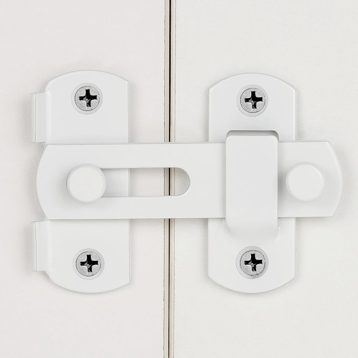 Snapklik.com : INIRET 3 Packs Barn Door Latches275” X 202” White ...