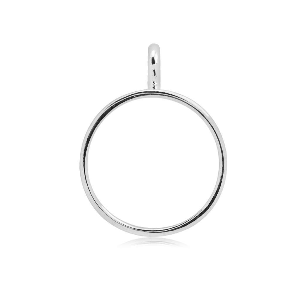 10PCS 20mm Round Open Back Bezel Pendant, Open Back for Resin, Polymer ...
