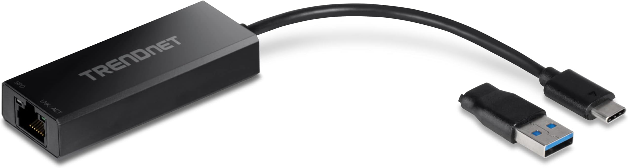 Amazon.com: TRENDnet 2.5G USB-C to RJ-45 Ethernet Adapter, 2-in-1 ...