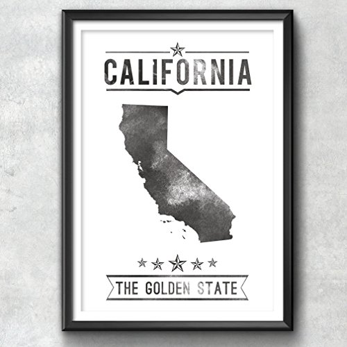 Amazon.com: California State Print : Home & Kitchen