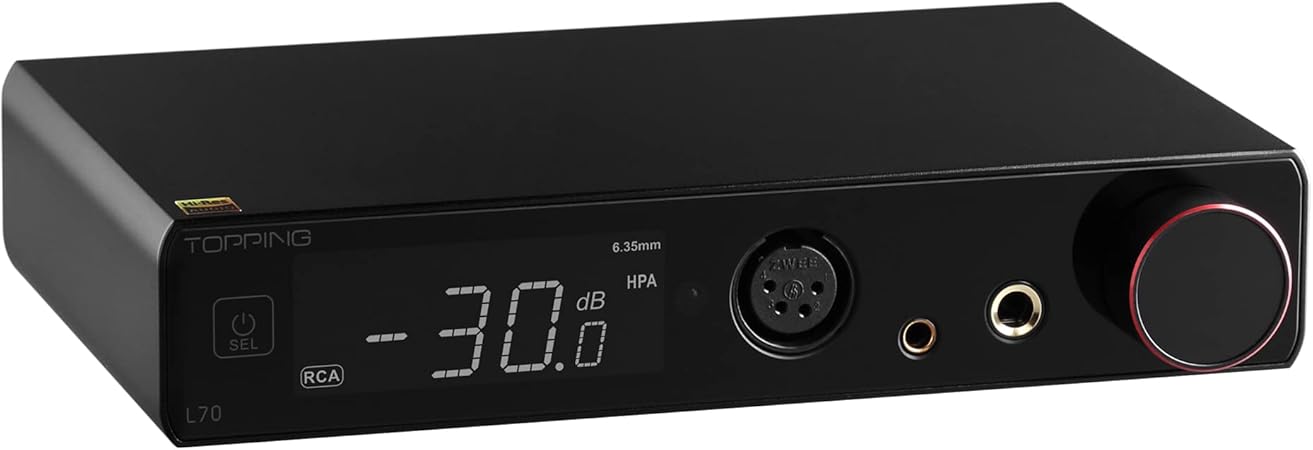 Amazon.com: Topping L70 Fully Balanced NFCA Headphone Amp - 4-Pin-XLR/4 ...
