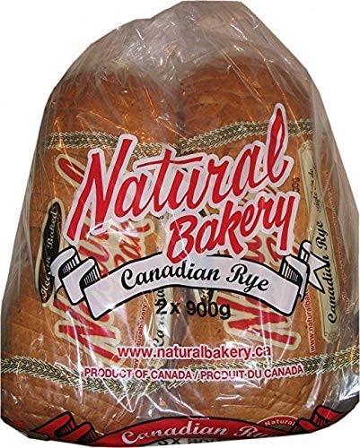 Amazon.com: Natural Bakery Canadian Rye Bread, 900g/31.7 oz. 2pk ...