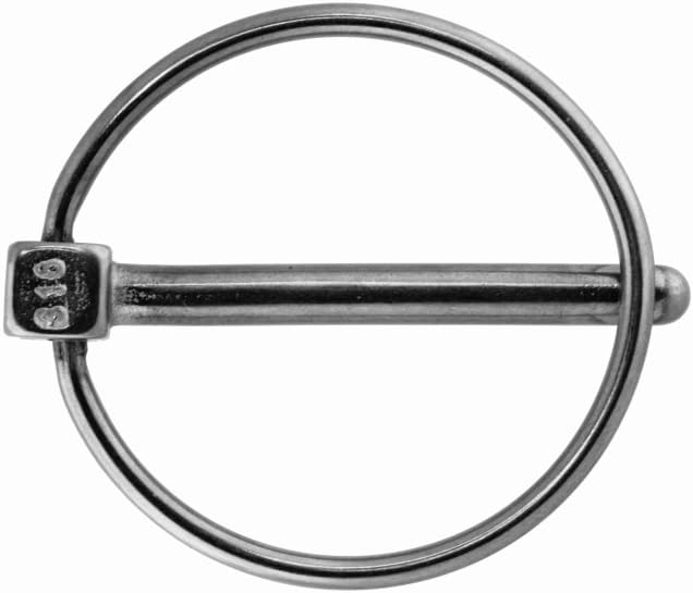Klappsplint mit Ring 4,4mm, Edelstahl A4 AISI 316 : Amazon.de: Baumarkt