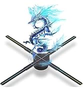 Amazon.com: 3D Hologram LED Fan-Programmable Holographic 3D Display ...