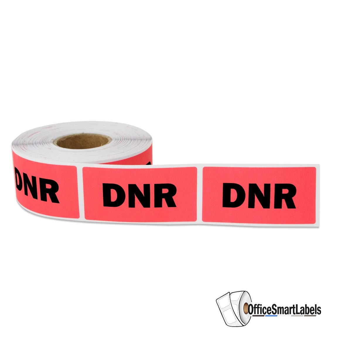 Snapklik.com : DNR Stickers - 2 X 1 Inch Do Not Resuscitate Sticker DNR ...
