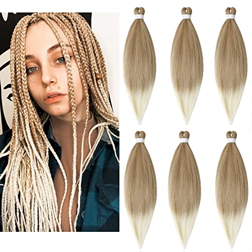 TAOYEMY EZ Braiding Hair 26 inch 6 Packs Coi Leray Braids Synthetic ...