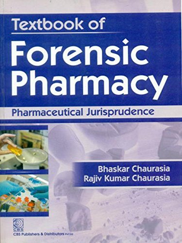 Textbook Of Forensic Pharmacy Pharmaceutical Jurisprudence ...