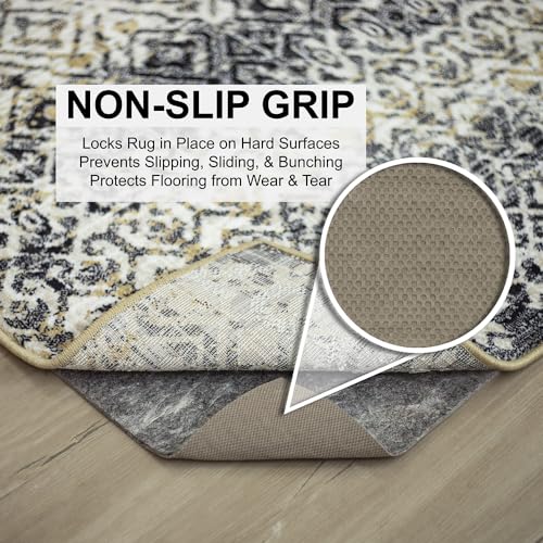 Snapklik.com : Mohawk Home 8 X 11 Non Slip Rug Pad Gripper 1/4 Thick ...