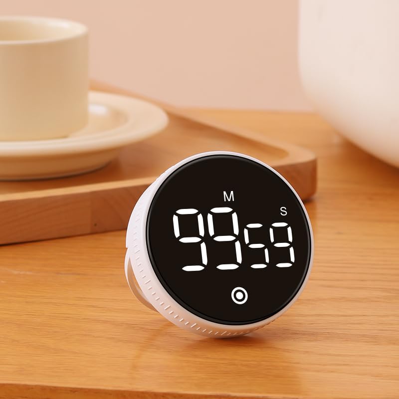 Amazon.com: Digital Timer, Rechrageable Kitchen Timers with LED Display ...