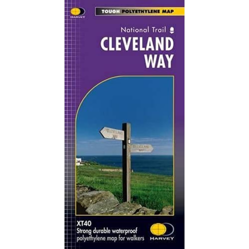 Cleveland Way (Route Maps) (Trail Map XT40) : Harvey Map Services Ltd ...